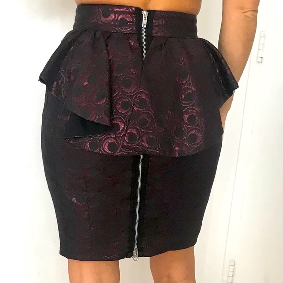 callula lillibelle | Skirts | 8sstyle Glamour Skirt W Ruffle | Poshmark